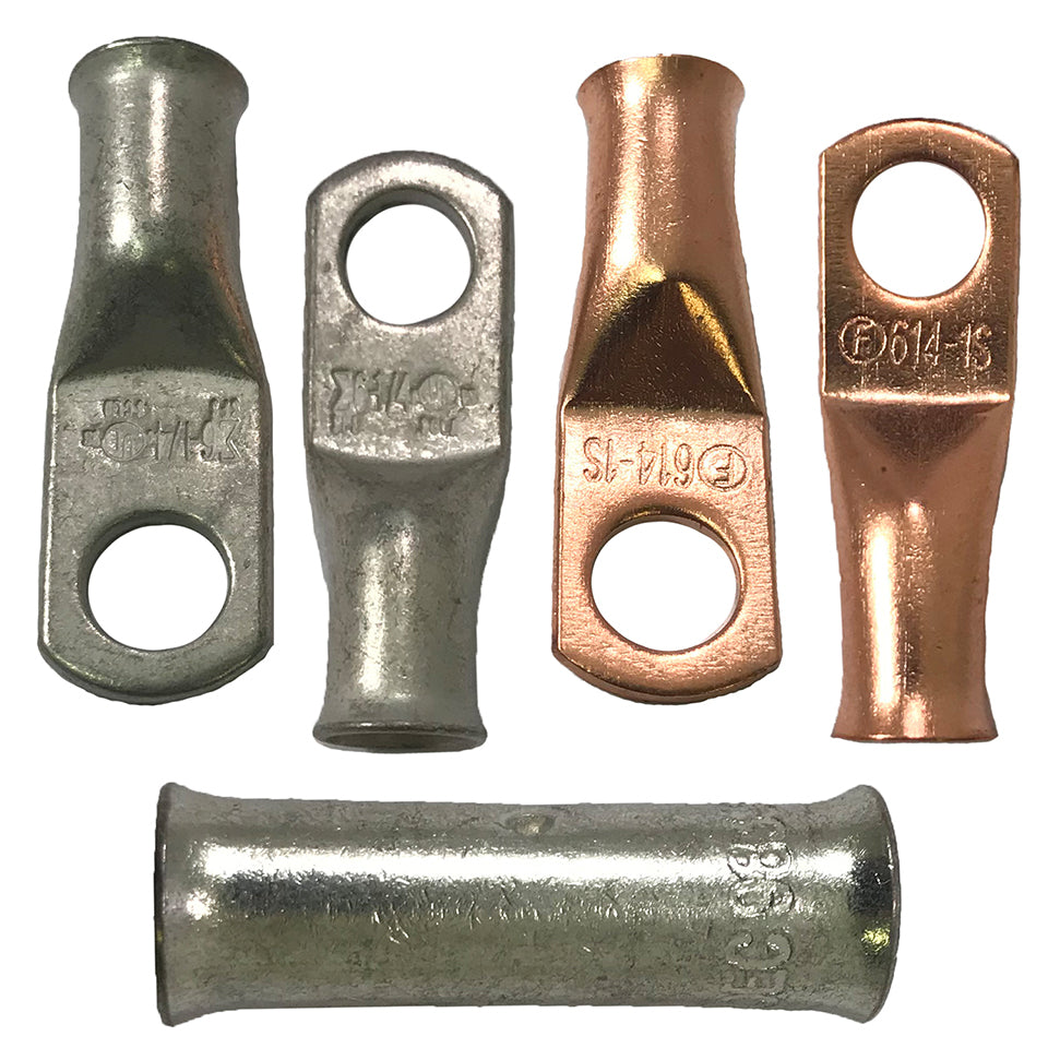 Copper Battery Lugs & Cable Ends - 8 to 4/0 AWG - Made in USA – Sherco ...