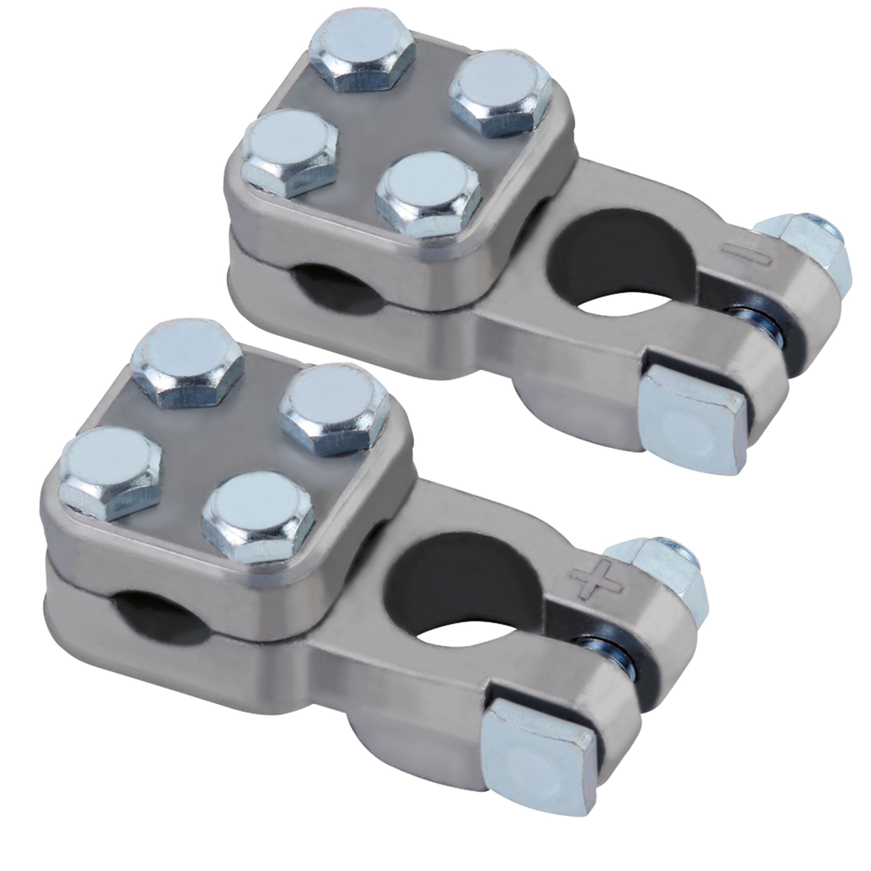 3-Way Top Post Battery Terminals for 2-4/0 AWG Cables - Set – Sherco ...