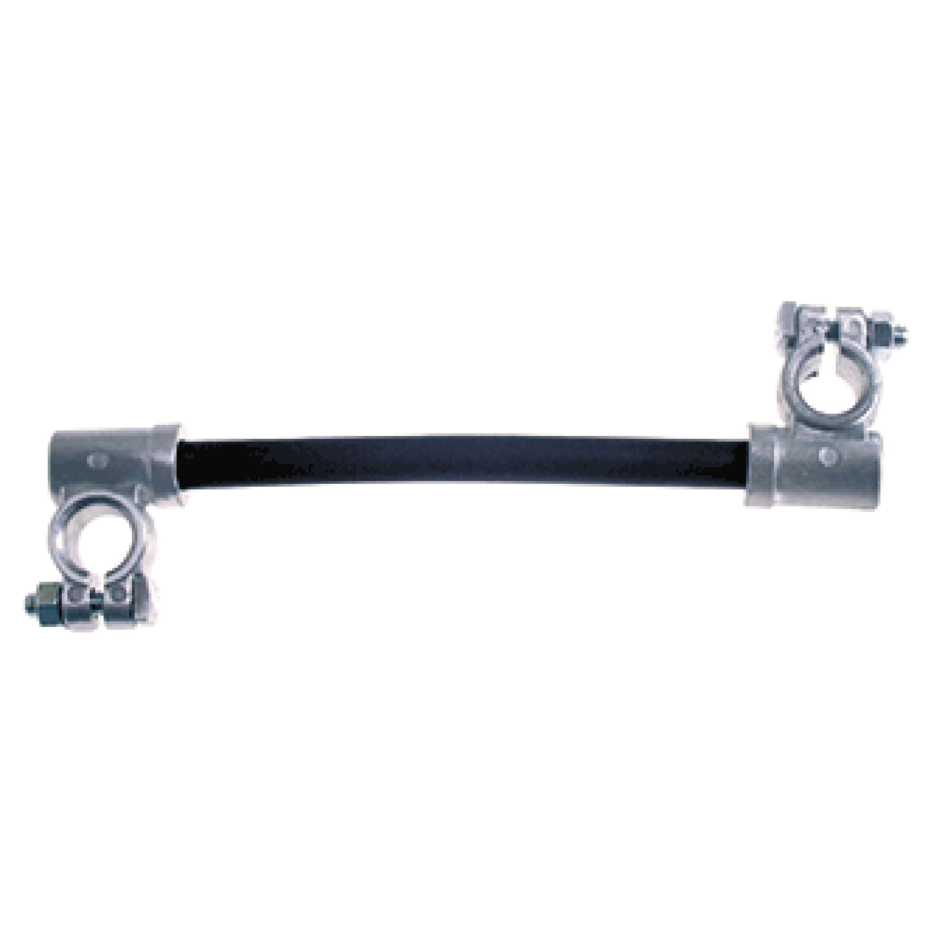 Black 8" In. 1 AWG Gauge Jumper Cable Offset Angle Terminals – Sherco ...