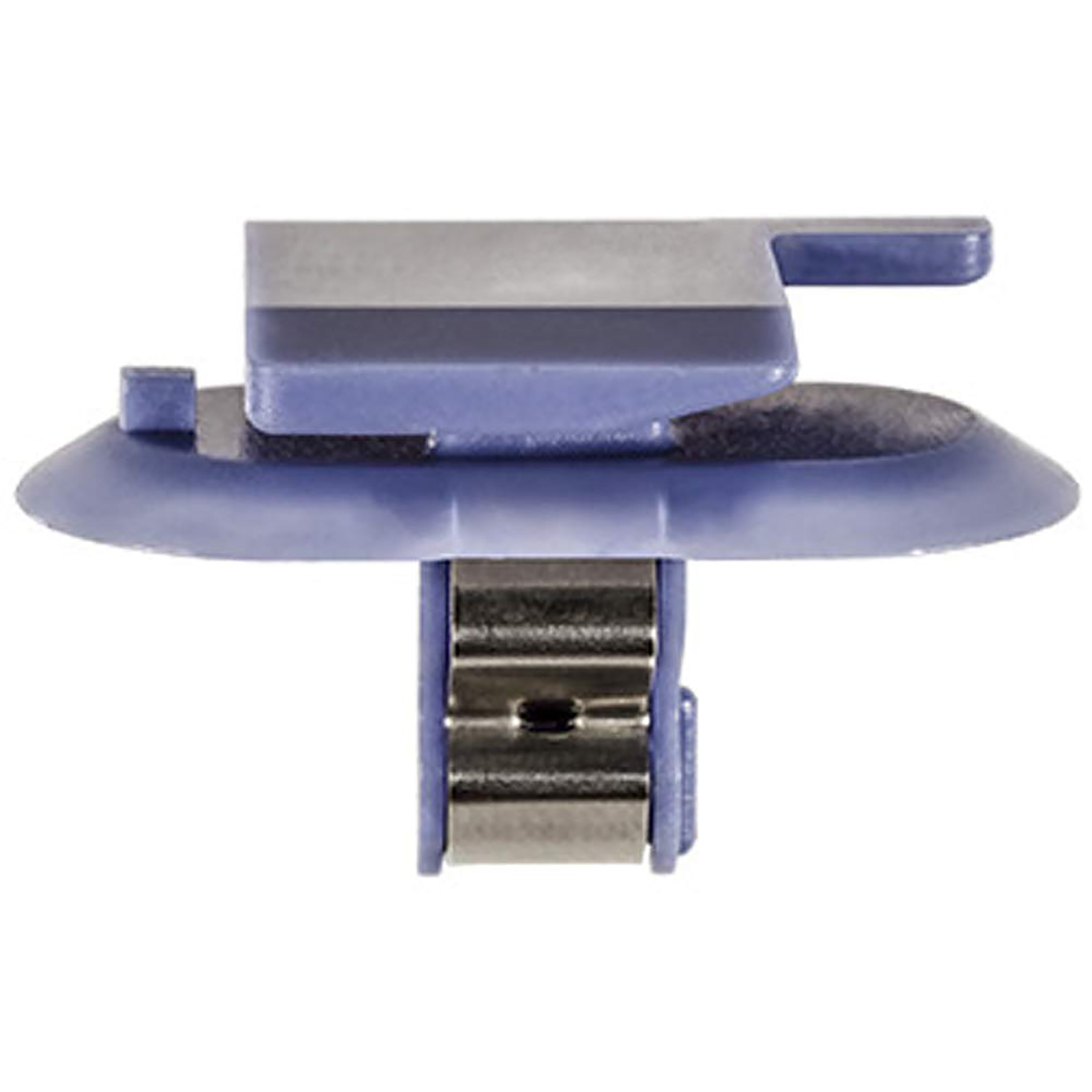 Blue Nylon Metal Reinforced Windshield Pillar Interior Trunk Trim Moul ...