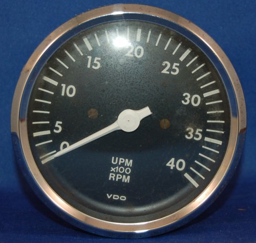 VDO Marine Diesel Tachometer 0-4000 RPM 3-1/8" DIAM – Sherco-Auto.com