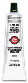 Proseal Clear Silicone 3 Oz. – Sherco-Auto.com