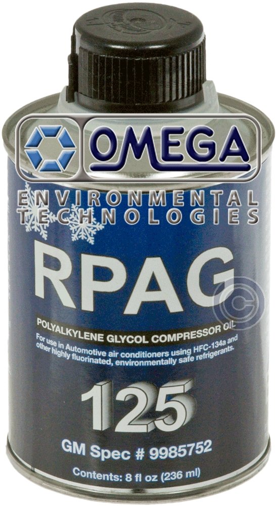 OmeGauge BVA RPAG 125 Compressor Oil - 8 oz - 1 or 2 Pack – Sherco-Auto.com