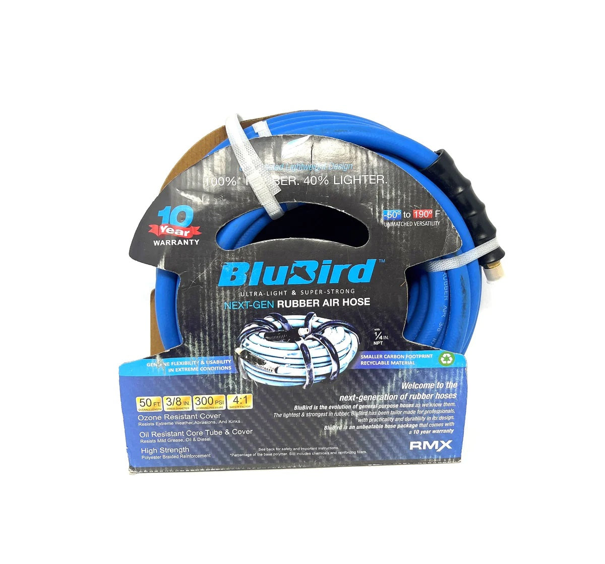 Blue-Bird Air Hose 3/8 in. X 50 ft. 300 psi. – Sherco-Auto.com