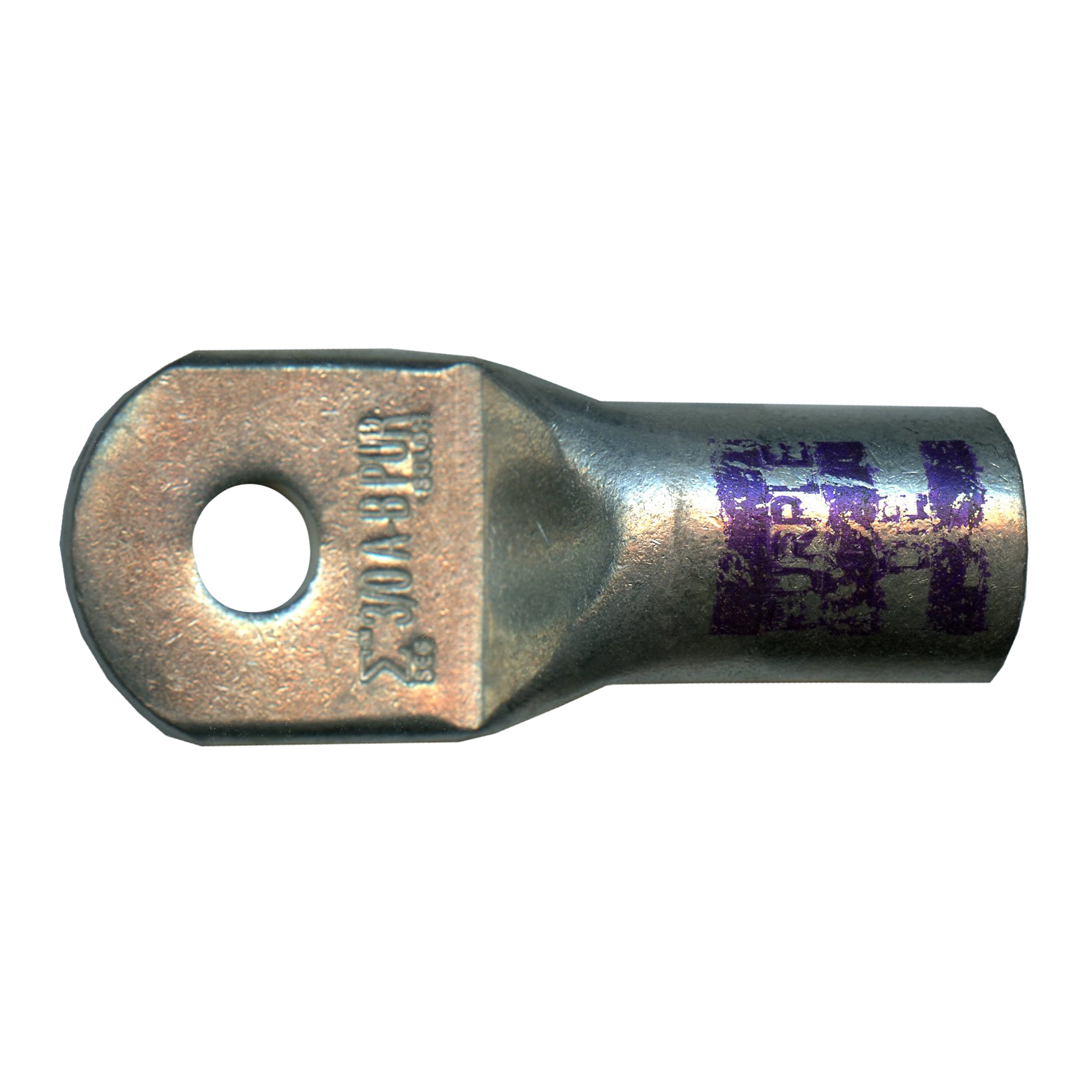 Mega HD Copper Lug - Plated 3/0 AWG 5/16" Stud Purple - 5 or 50 Pack ...