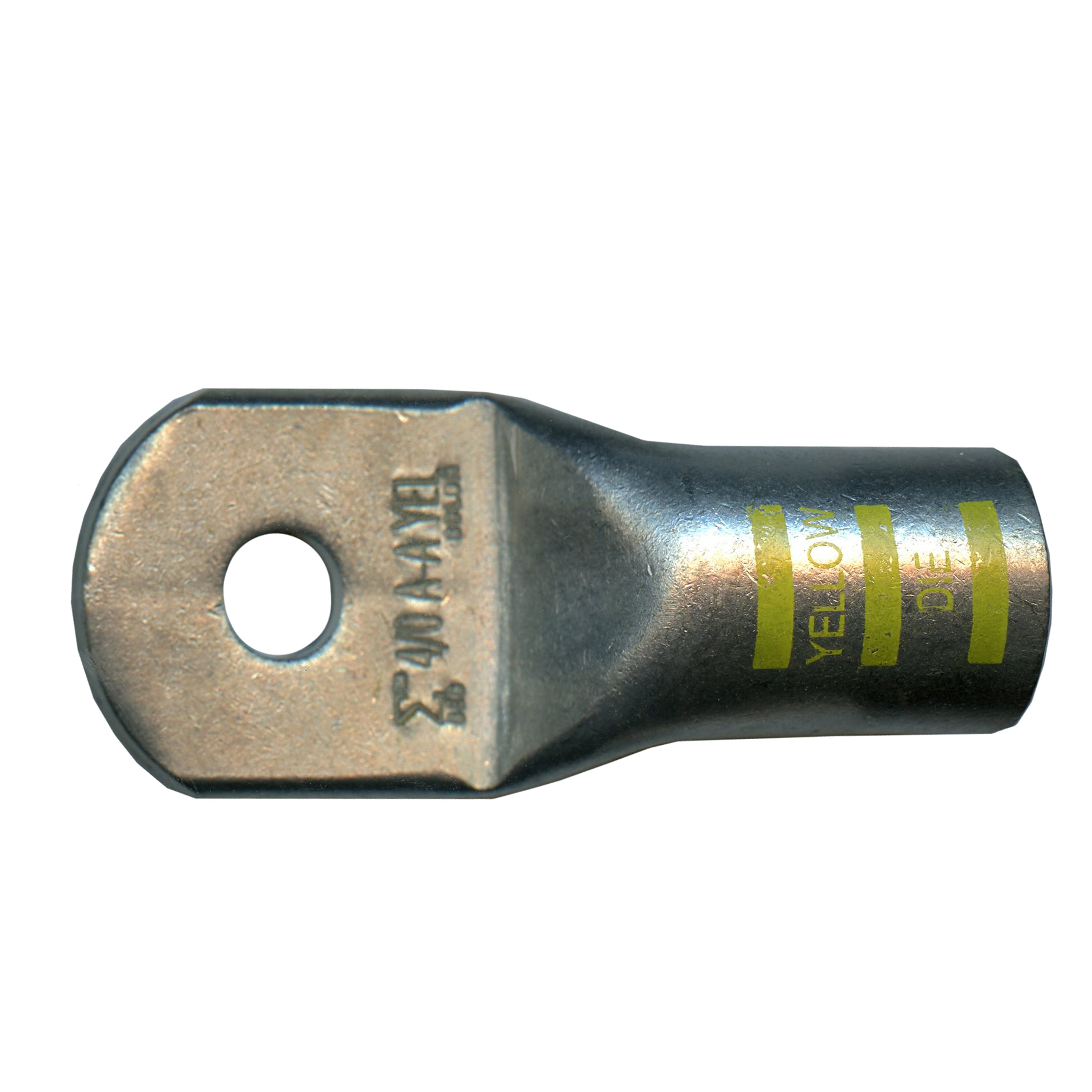 Mega HD Copper Lug - Plated 4/0 AWG 5/16" Stud Yellow - 5 or 50 Pack ...