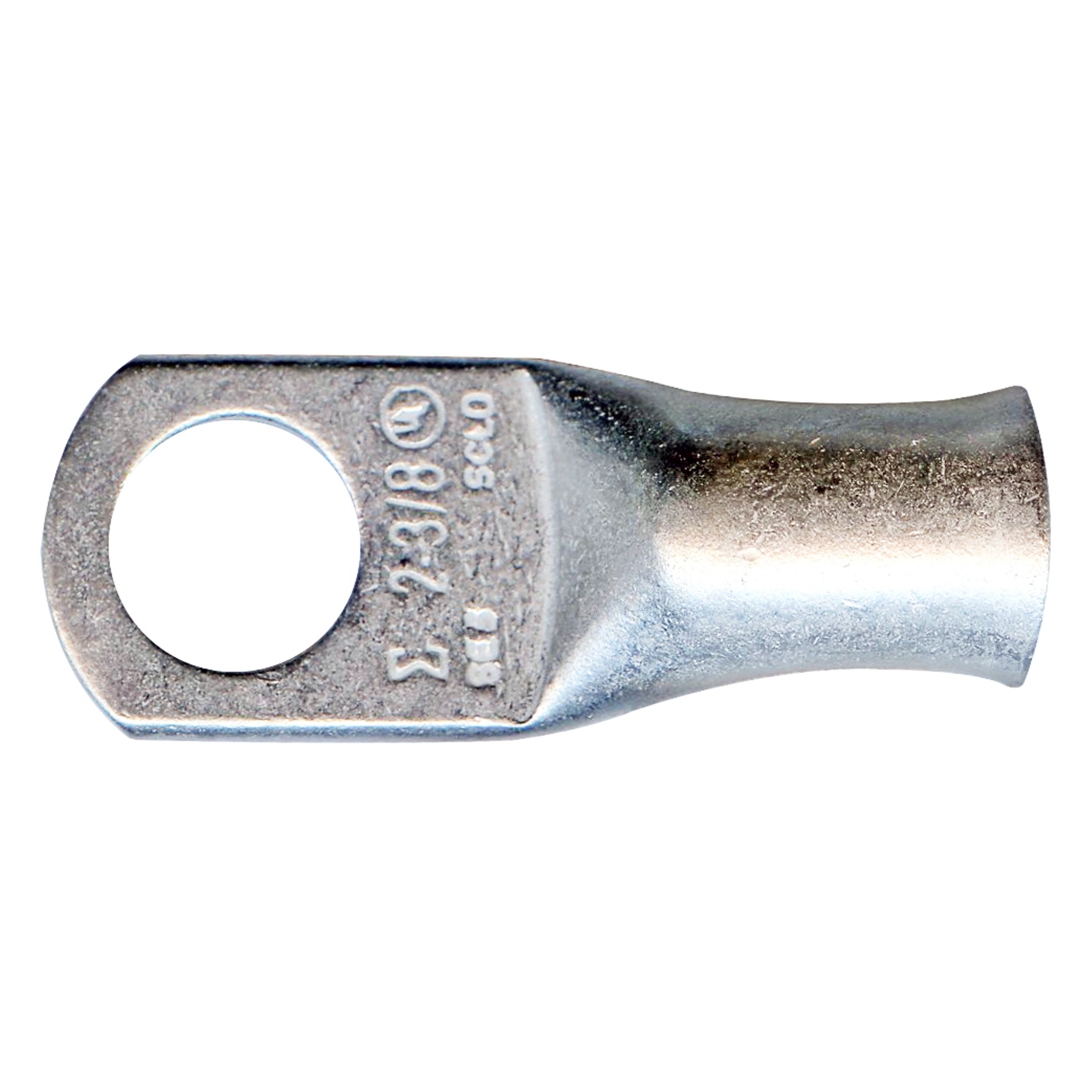 Standard Tinned Copper Lug 2 AWG 3/8" Ring Size - 10 Pack – Sherco-Auto.com