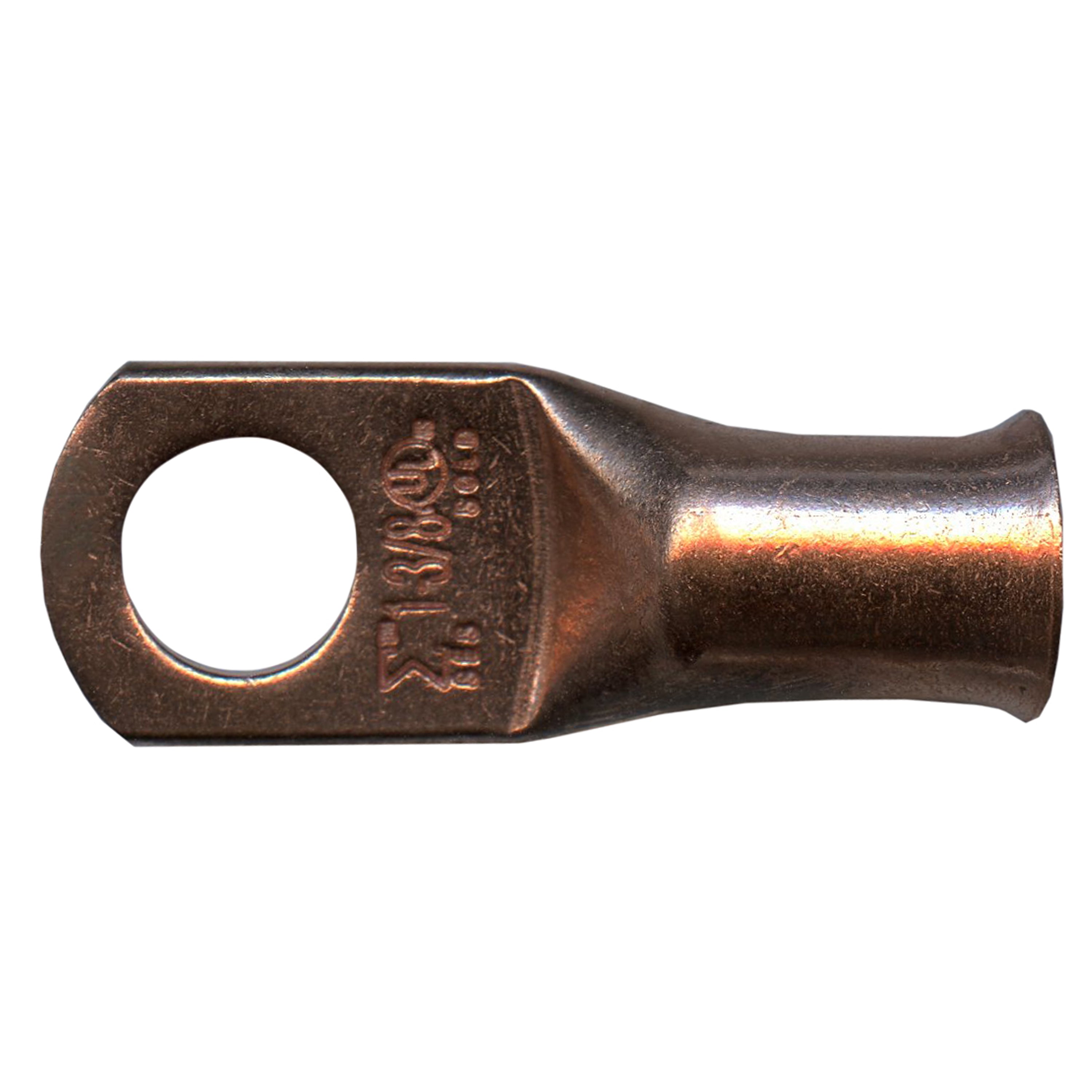 Standard Copper Lug 1 AWG 3/8" Ring Size - 10 Pack – Sherco-Auto.com