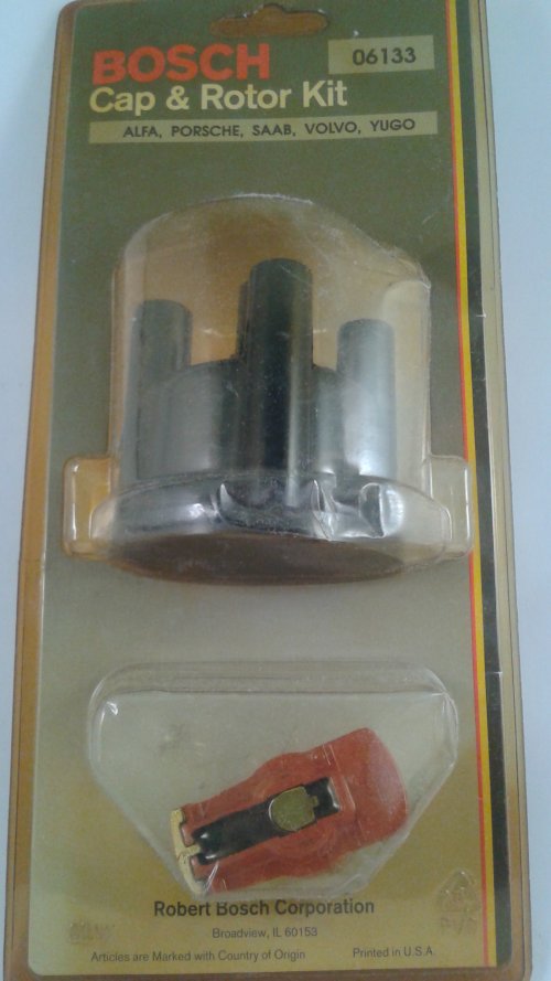 Distributor Cap 03010 & Rotor 04176 KIT fits 1967-80 SAAB VW VOLVO ...