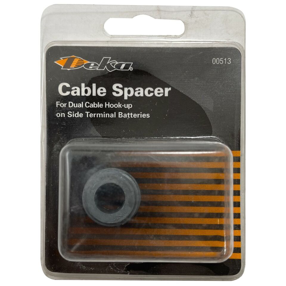 Deka 00513 O.E Side Terminal Bolt Cable Spacer for Dual Cable Hook Up ...