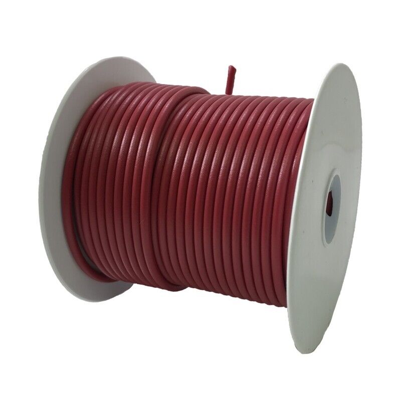 Deka 02608 Red SXL Cross-Linked Primary Wire 16 AWG Copper 50 V - 100 ...