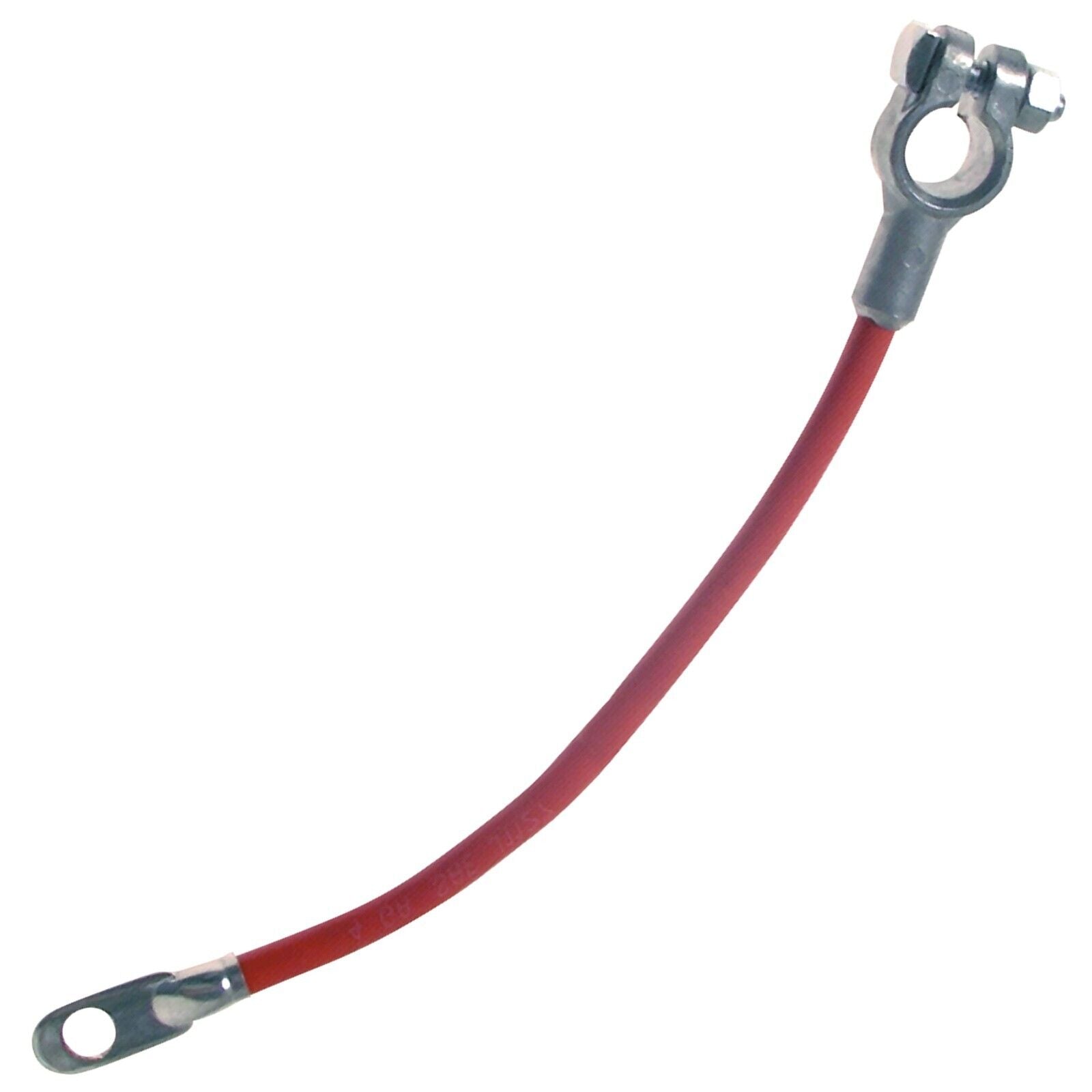 Deka 04210 Red 58" 2 AWG Gauge Top Post Premade Battery Cable fits 3/8 ...
