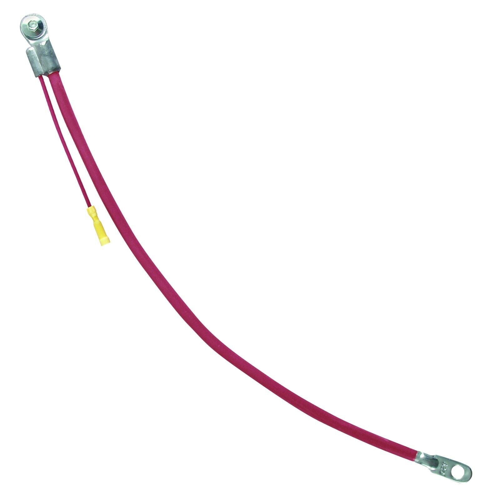Deka 04265 Red 78" 4 Gauge Side Post Terminal Battery Cable With Aux W ...