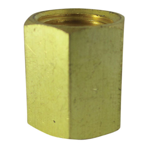 Brake Line Union Invert Flare Tube Nut 1/4" x 7/16" - 24 TPI - 10 Pack ...