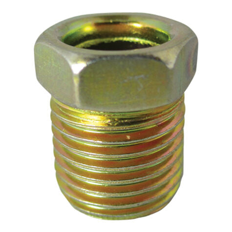 Standard Steel Invert Flare Tube Nut - 5/16" x 1/2" - 20 TPI - 10 Pack ...