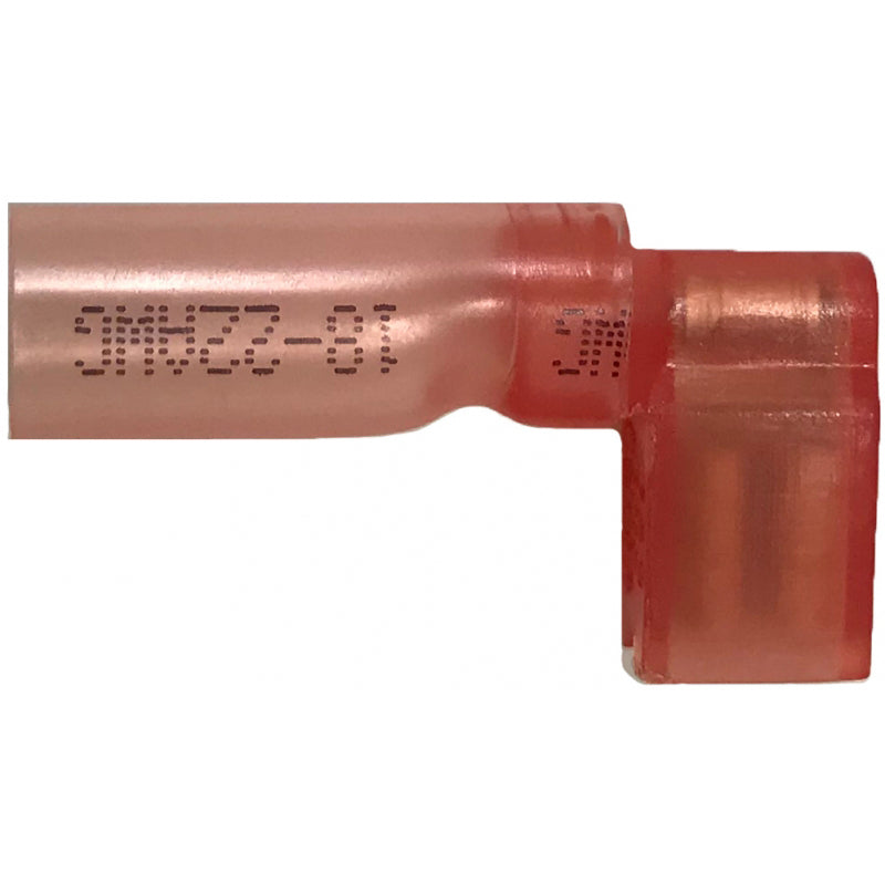 Red Heat Shrink Female Flag Terminal – 500 Pack – 250 Tab – Sherco-Auto.com