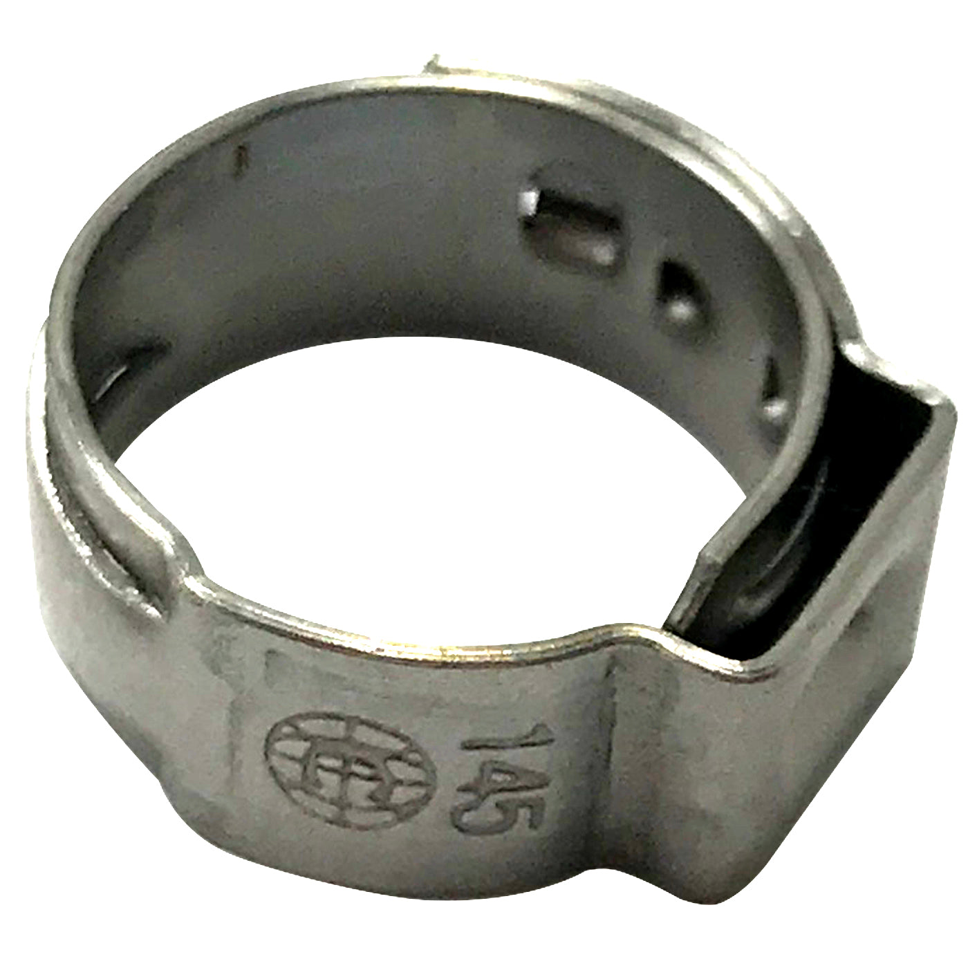 Open Single Ear Pinch Crimp Hose Clamp-12-14.3 mm-1 or 100pk – Sherco ...