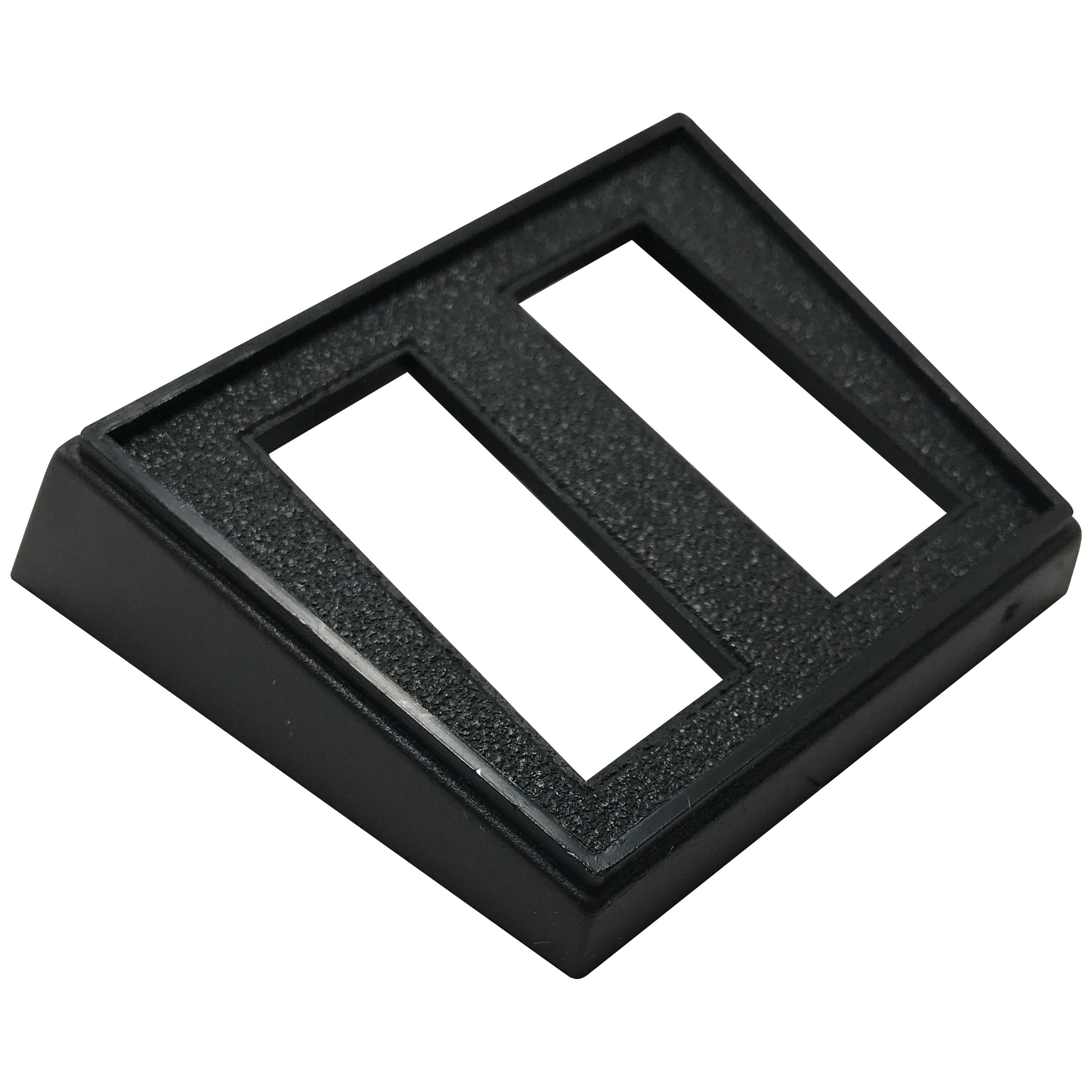 Double Rocker Switch Panel – 1-1/8" x 1/2" – 1 or 5 Pack – Sherco-Auto.com