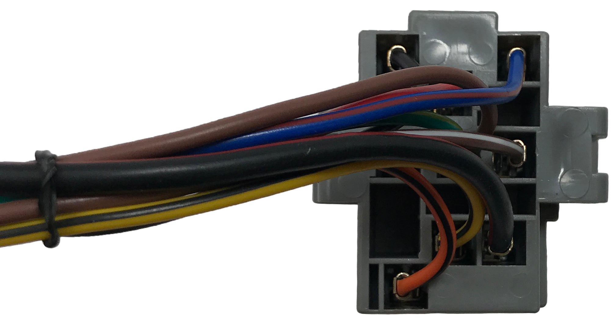 (2) Dimmer & Headlight Switch Connector Socket Standard S607 Pigtail H ...