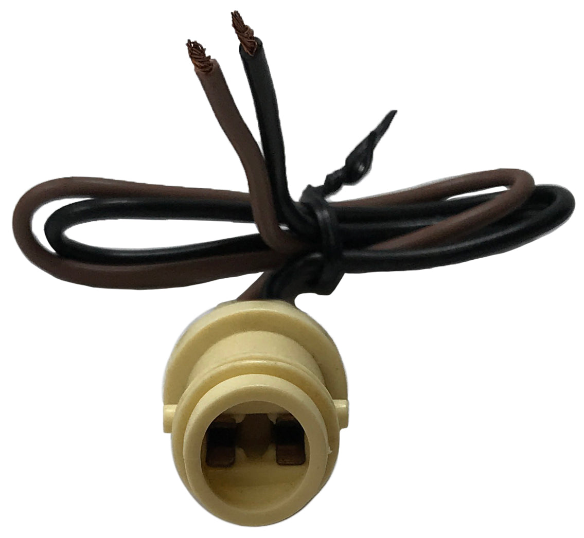 (2) Side Marker & License Lamp Socket Standard S669 Light Pigtail Harn ...