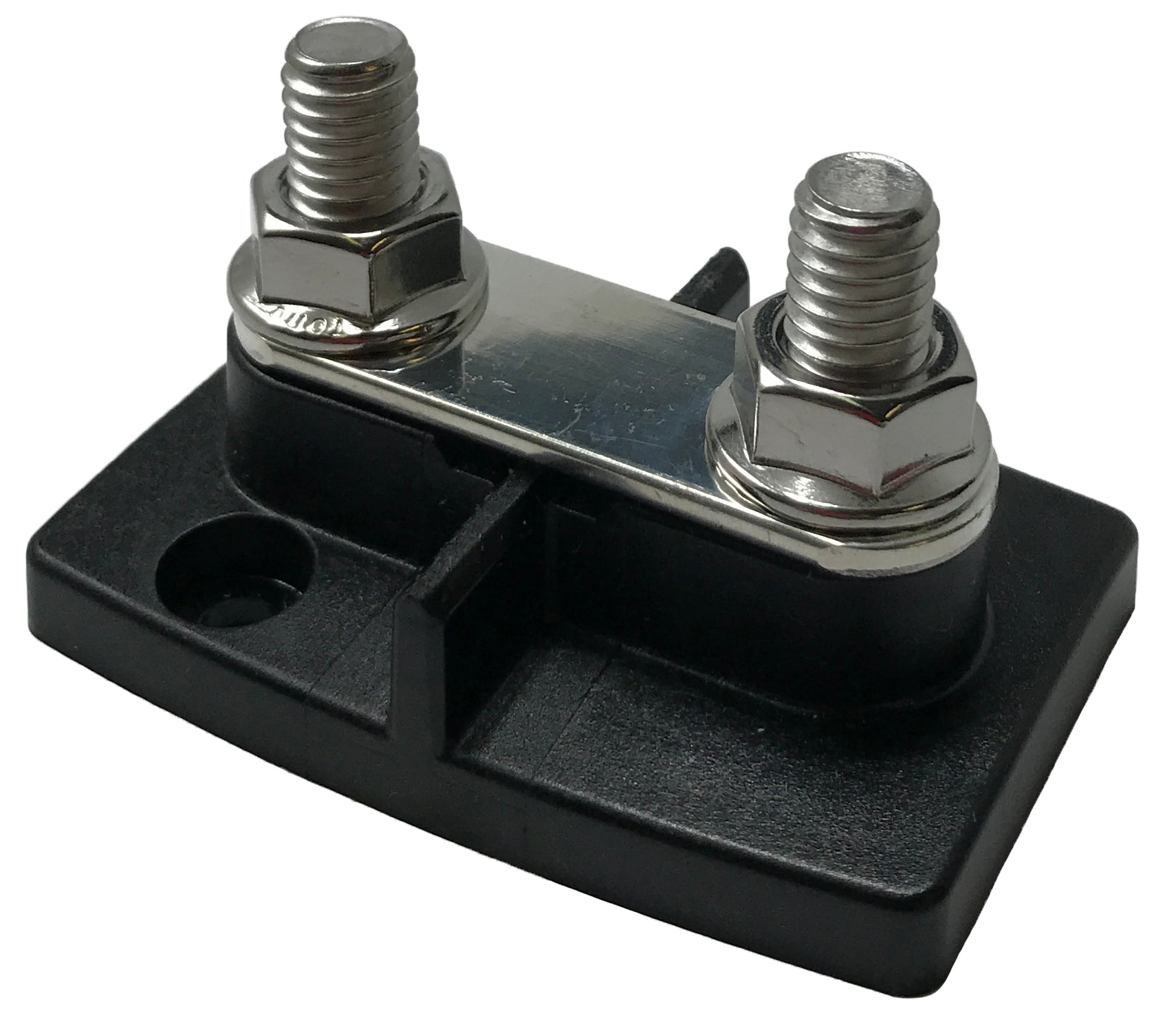 Blue Sea Systems #2019 Marine Power Bar Dual Bus Bar - Two 3/8" -16 St ...