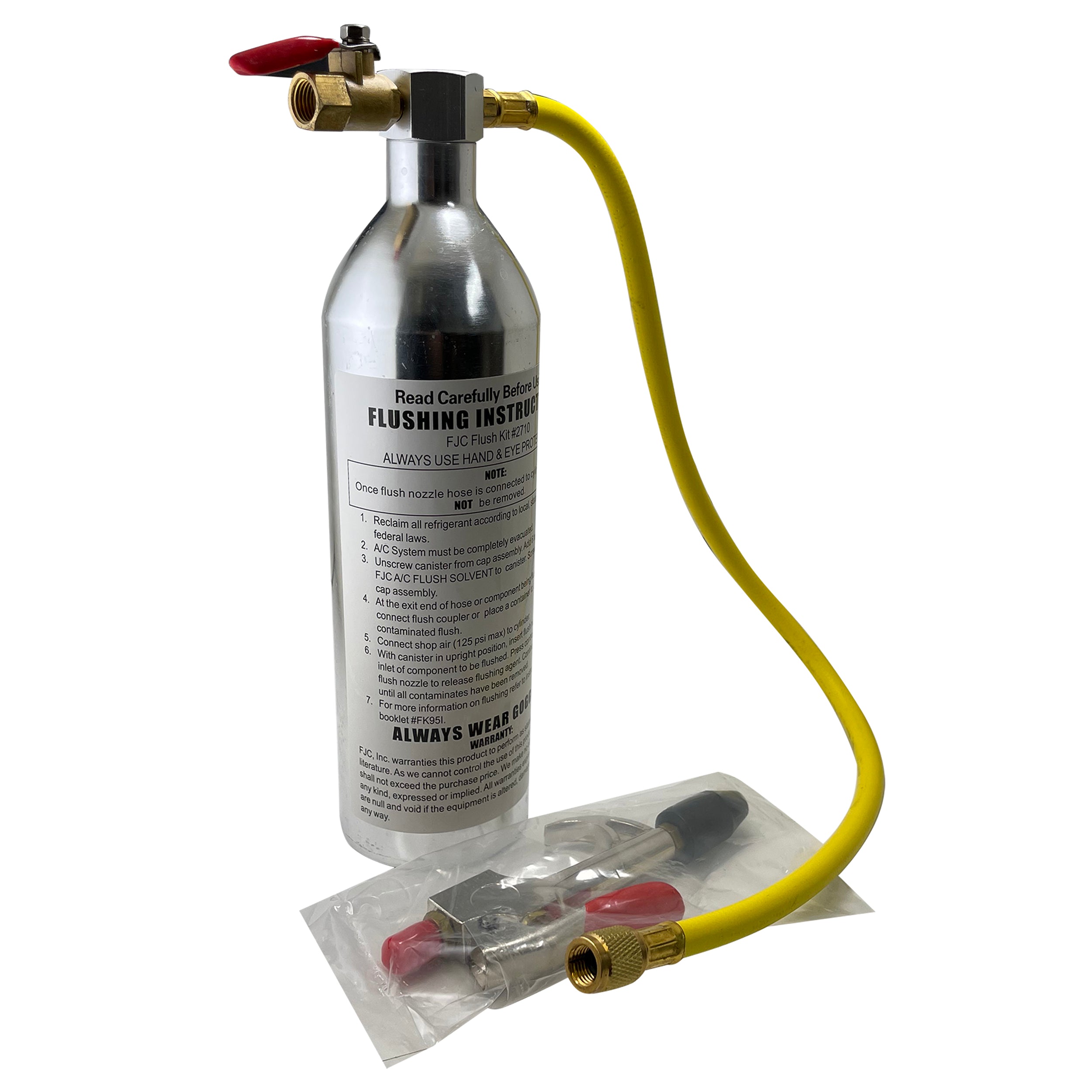 FJC Flush Gun with Flow Control Valve & Turbulent Flow Spray Head Air ...