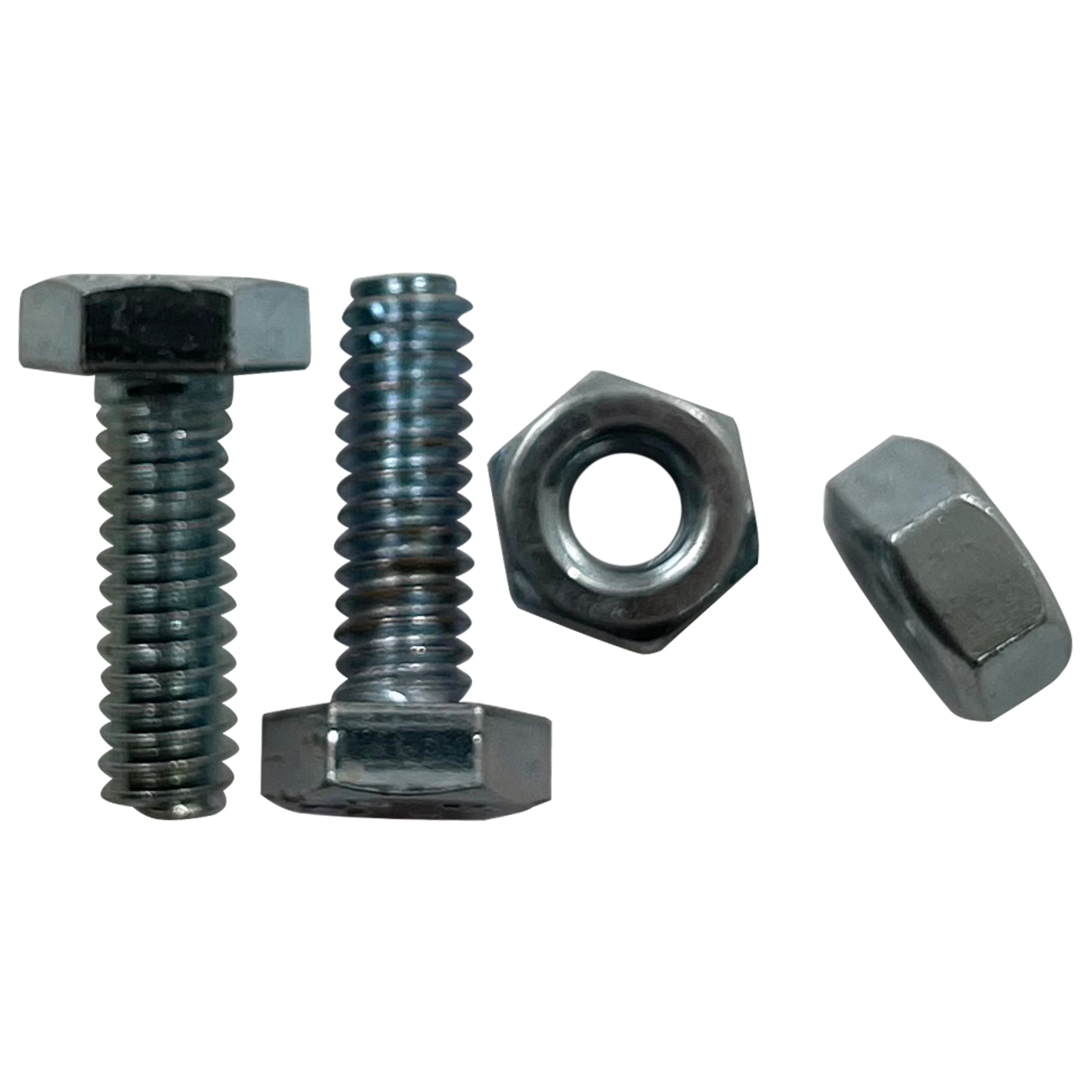 Garden Tractor Battery (2) Bolts & Nuts 1/4-20 X 3/4 Fits U1 Battery ...