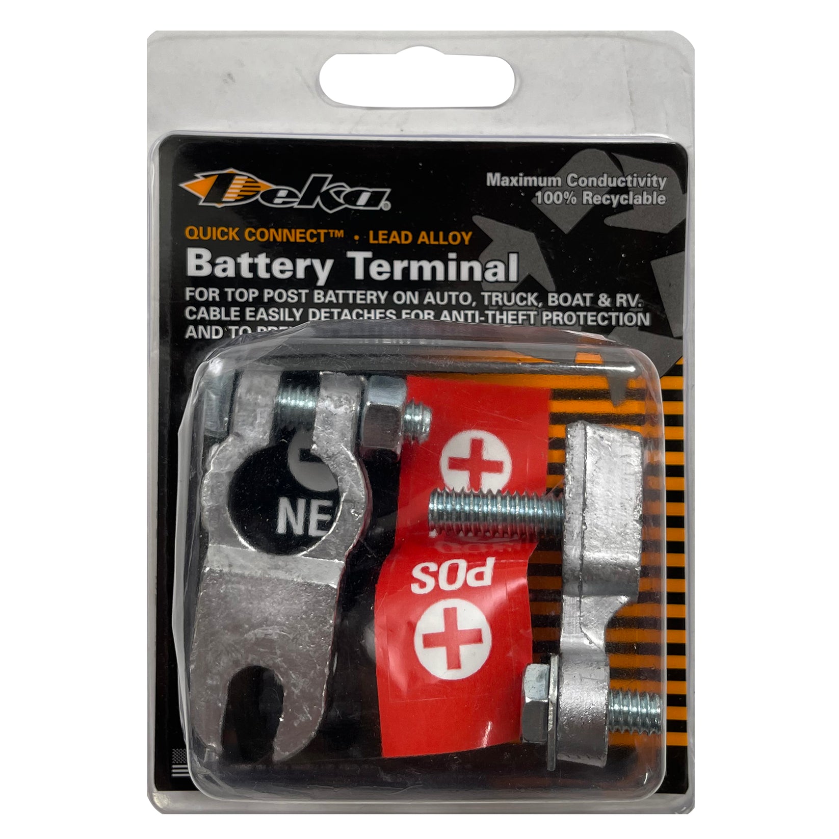 Deka 00191 Universal Lead Quick Release Disconnect Battery Terminal ...