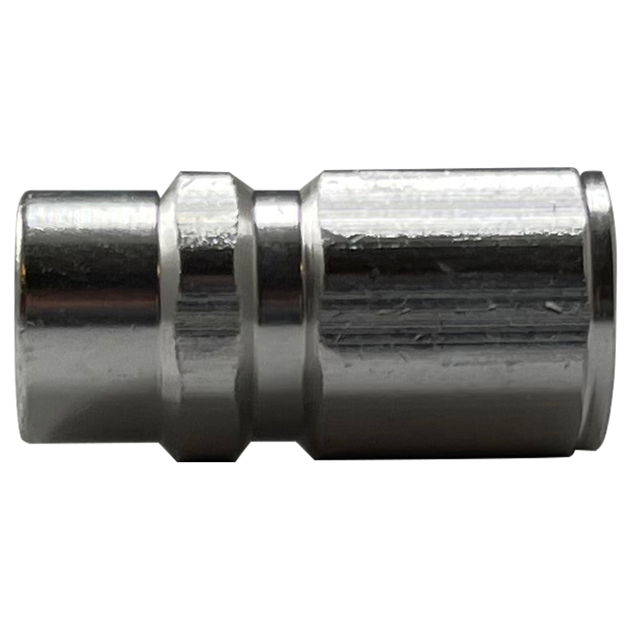 R-134a Aluminum Straight Low Side Retrofit Adapter (1/4 in. Flare 7/16 ...