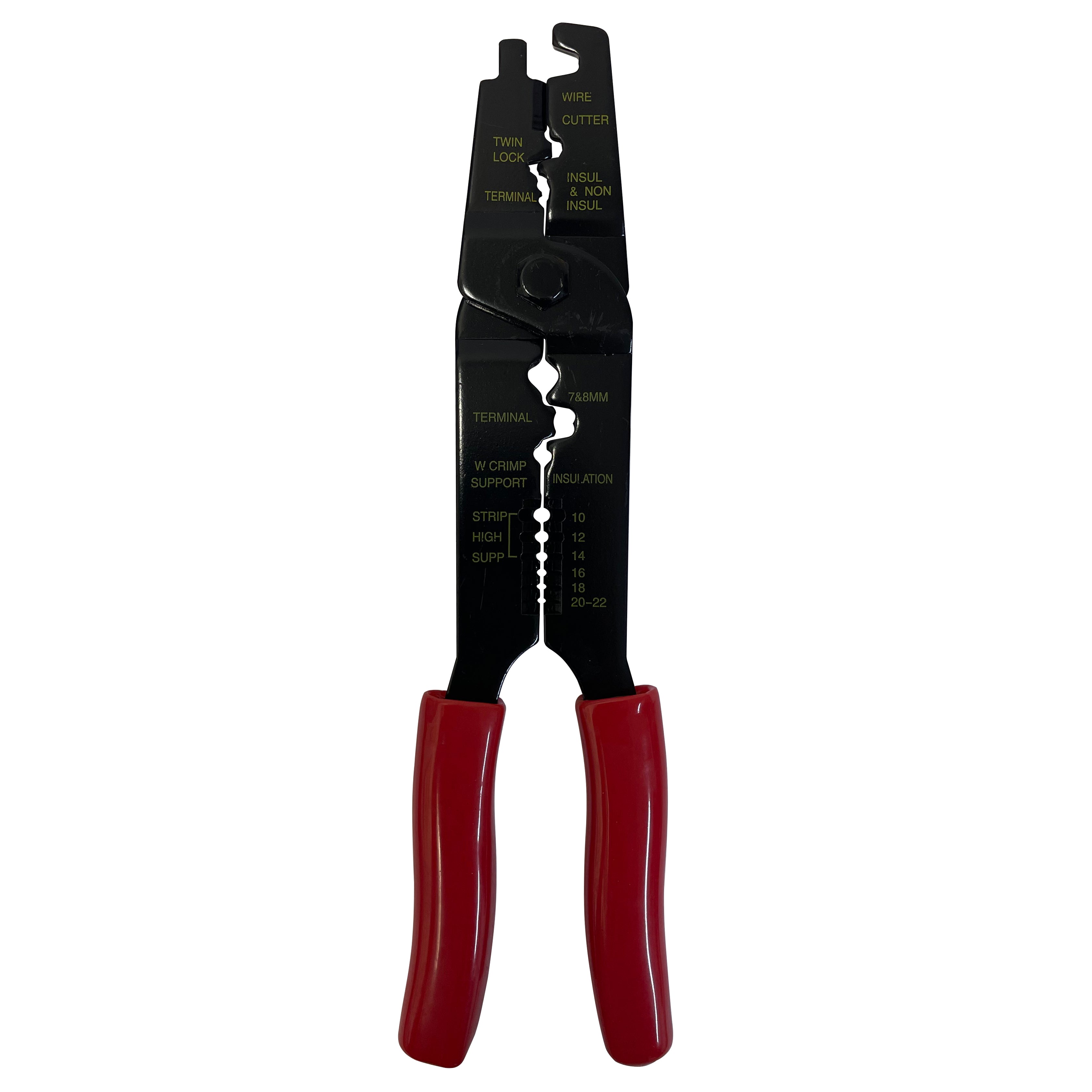 Grote Crimping & Stripping Tool For PVC & Ignition Wire 22-10 Gauge ...