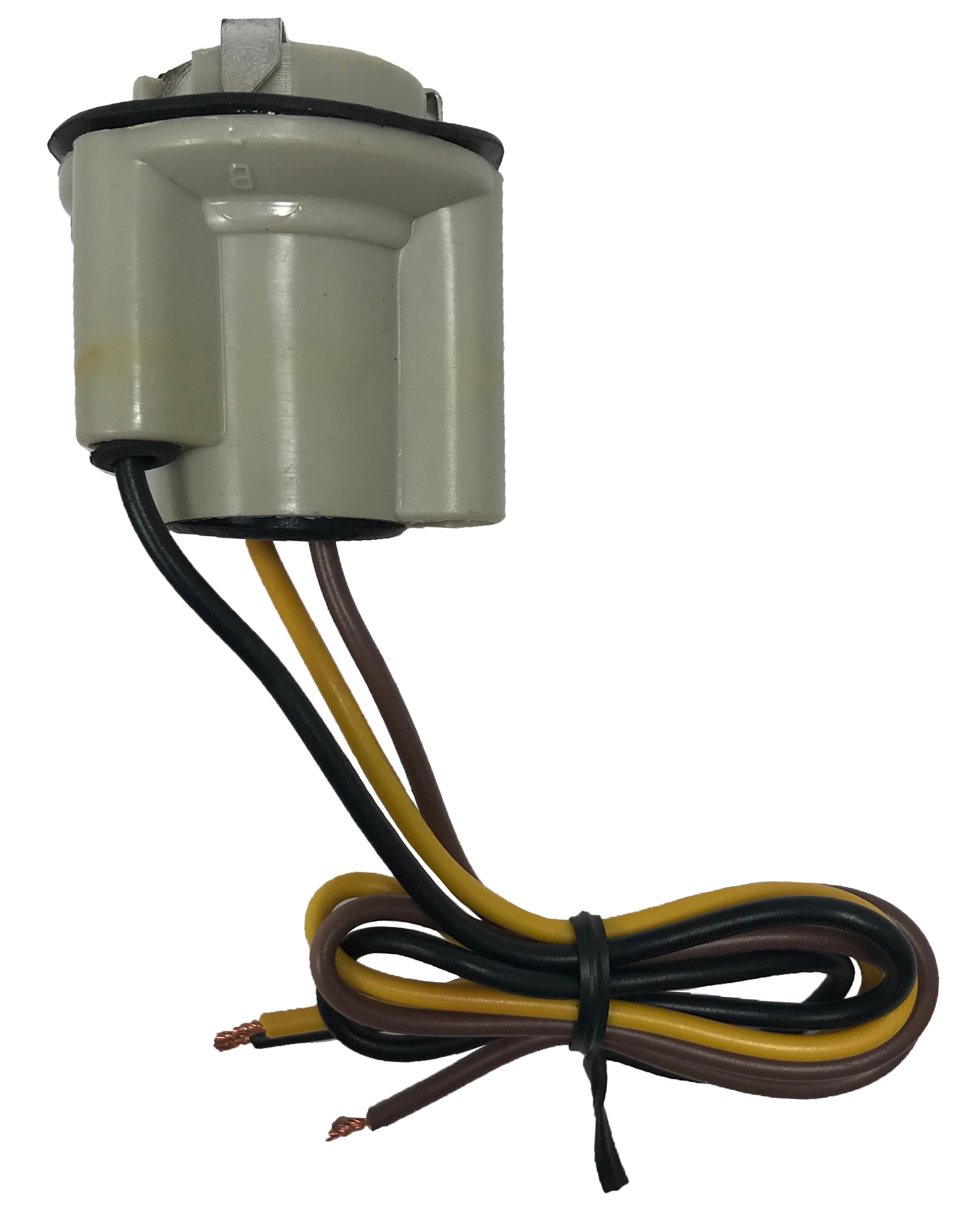 (2) Turn Signal Light Socket Standard S-54 Lamp Pigtail Connector Repa ...