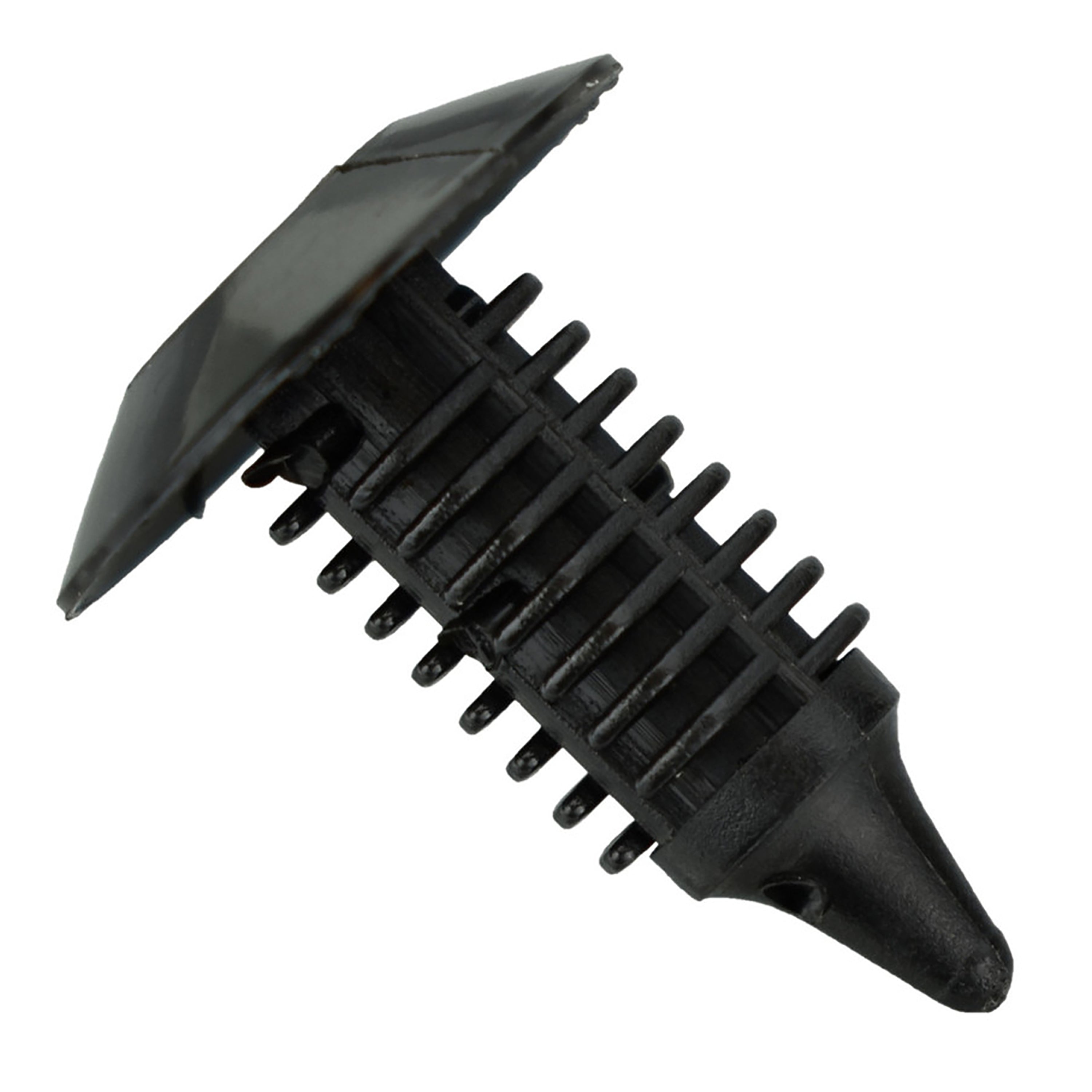 Black Nylon Trim Panel Clip Retainers 5/16" Hole - 25 Pack – Sherco ...