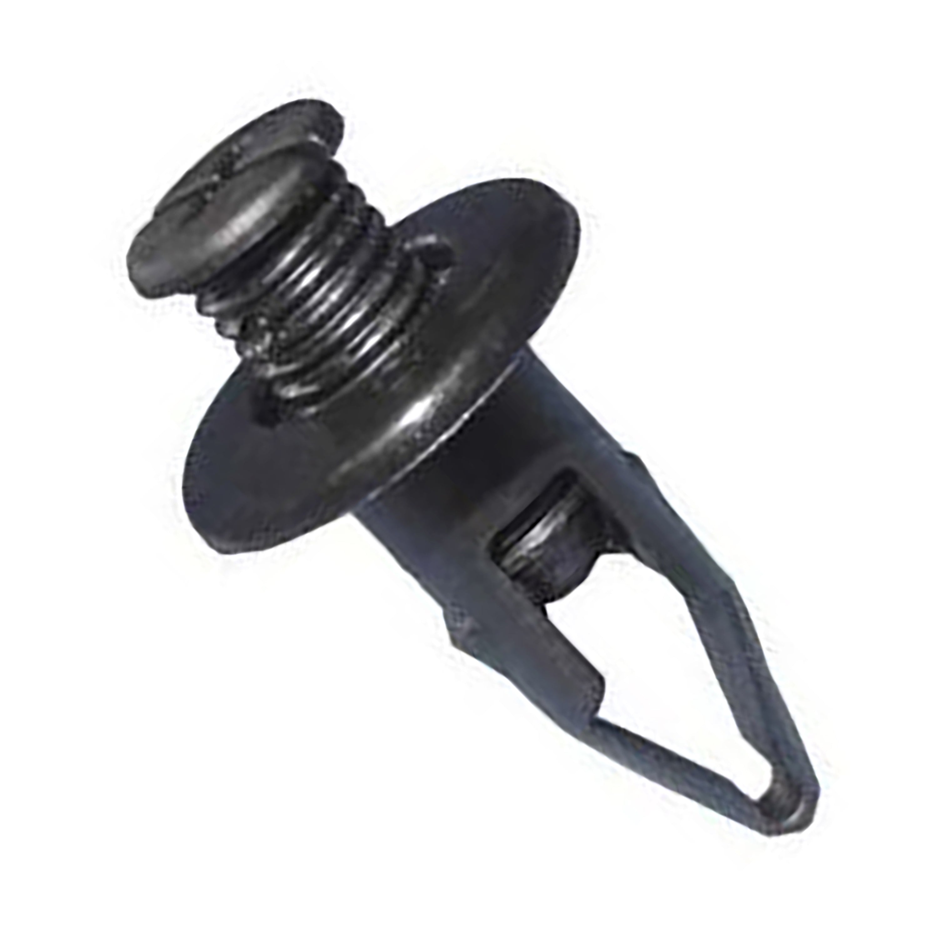 Black Nylon Bumper Fascia Phillips Screw Push Retainer 25/64" Hole 28 ...