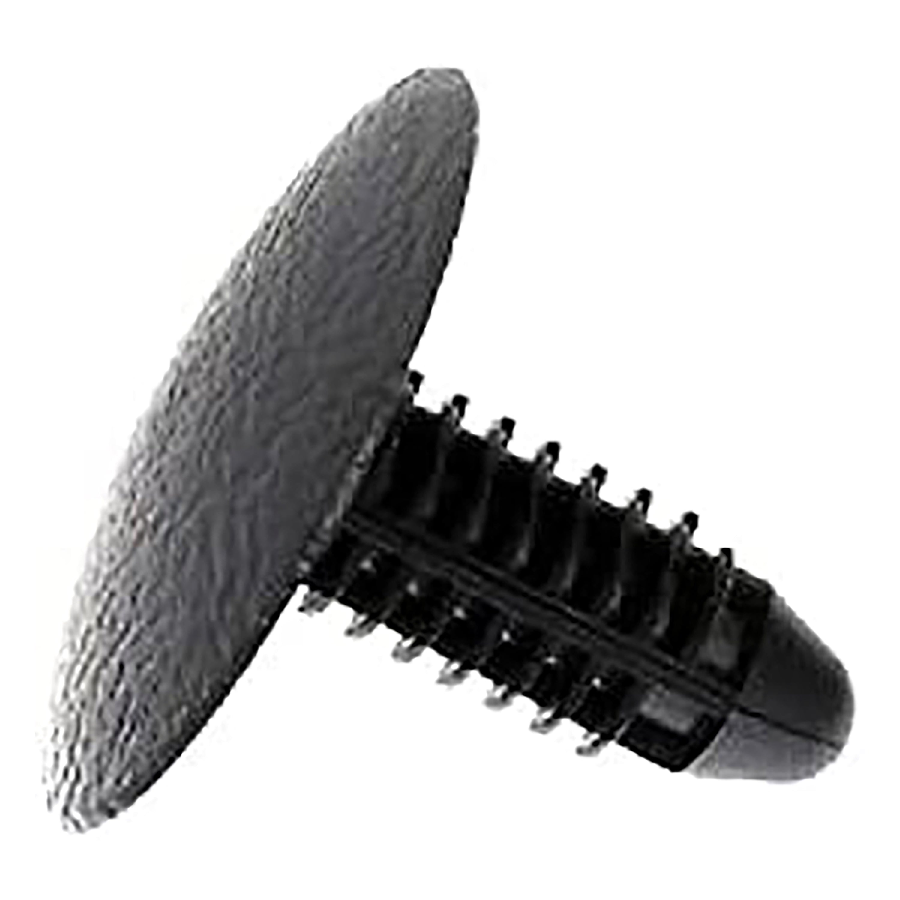 Black Nylon Interior Trim Retainer Clips - 9/32" Hole - 20 MM Stem - 2 ...