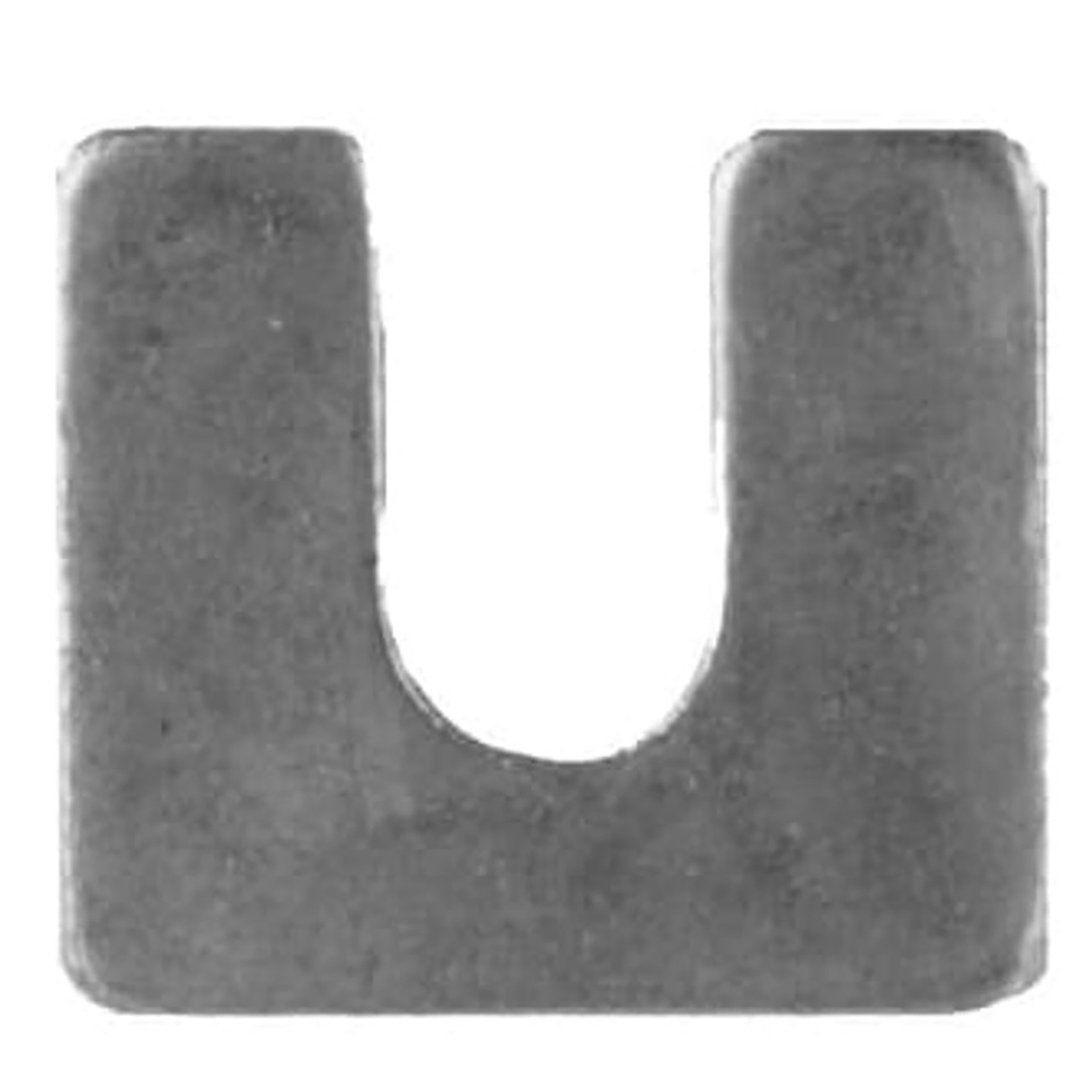 Zinc Plated Steel Body Shims - 1/16" Thick - 3/8" Slot - 1 1/4" x 1 1 ...