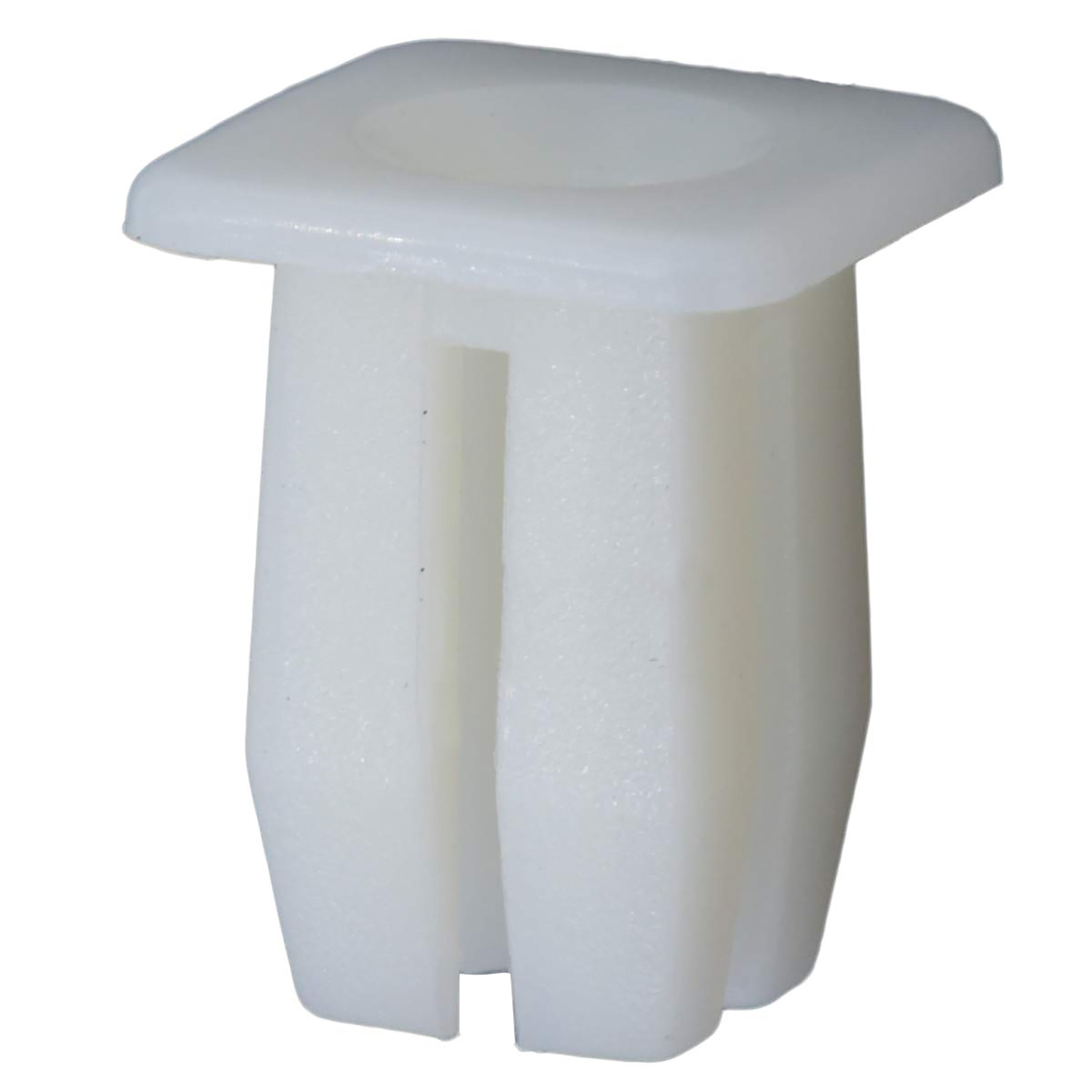 Square Natural Nylon Grill Grommets Retainer - #8 Screw - 13/32" Stem ...