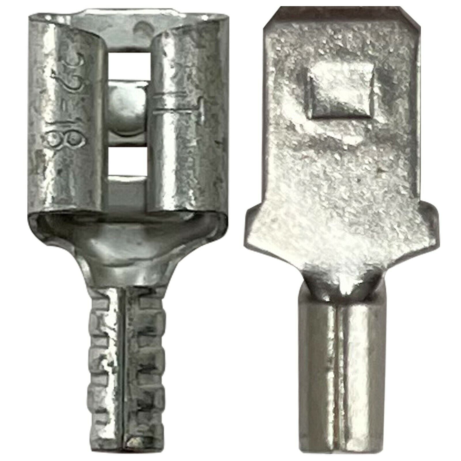 Non Insulated Female & Male 22-18 AWG Quick Disconnect Connector .250 ...