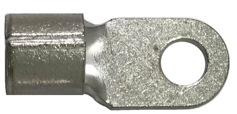 Non-Insulated Ring Terminal 2 Gauge 1/4" Stud - 100 Pack – Sherco-Auto.com