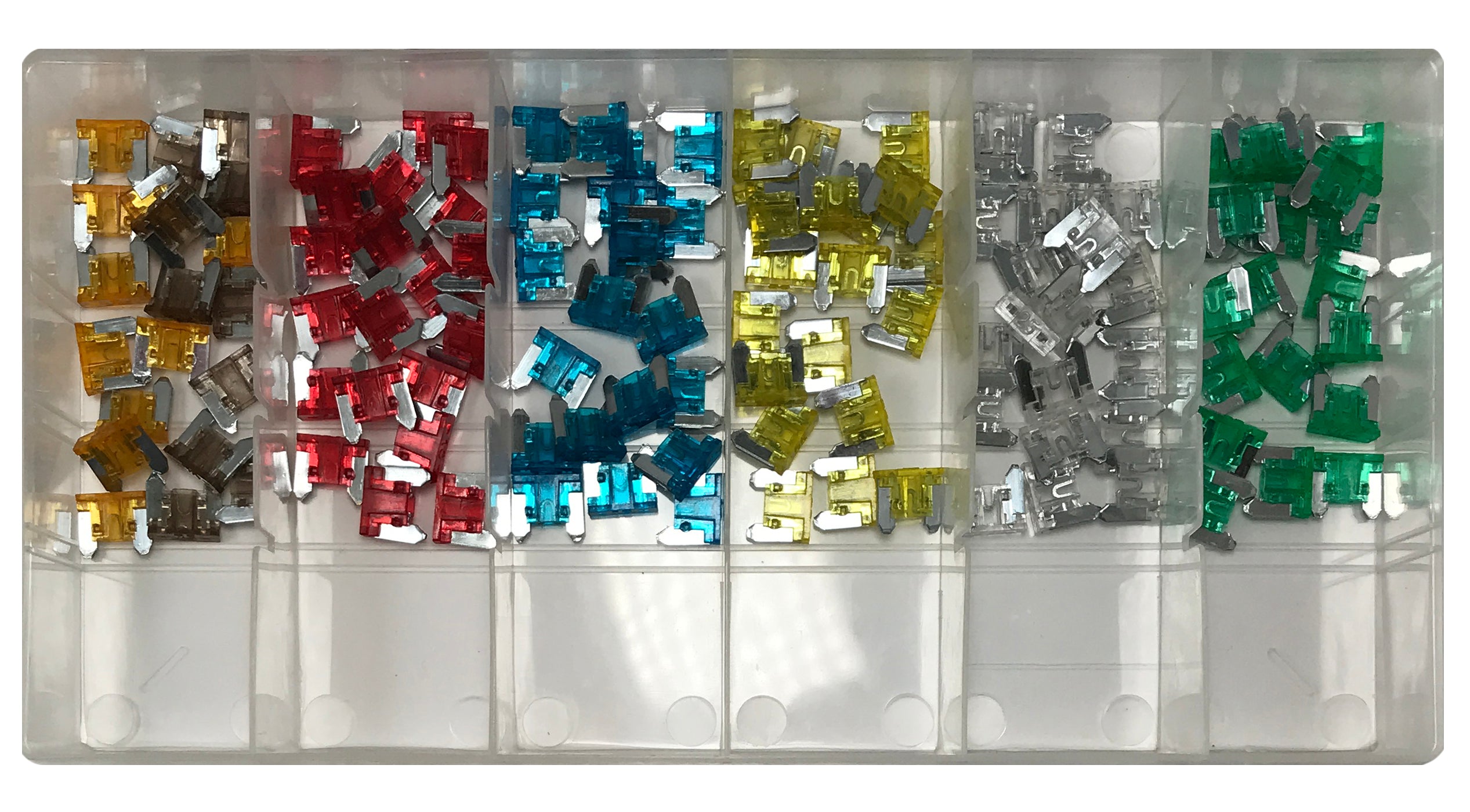 120 Piece ATLM Low Profile Mini Fuse Assortment Kit – Sherco-Auto.com