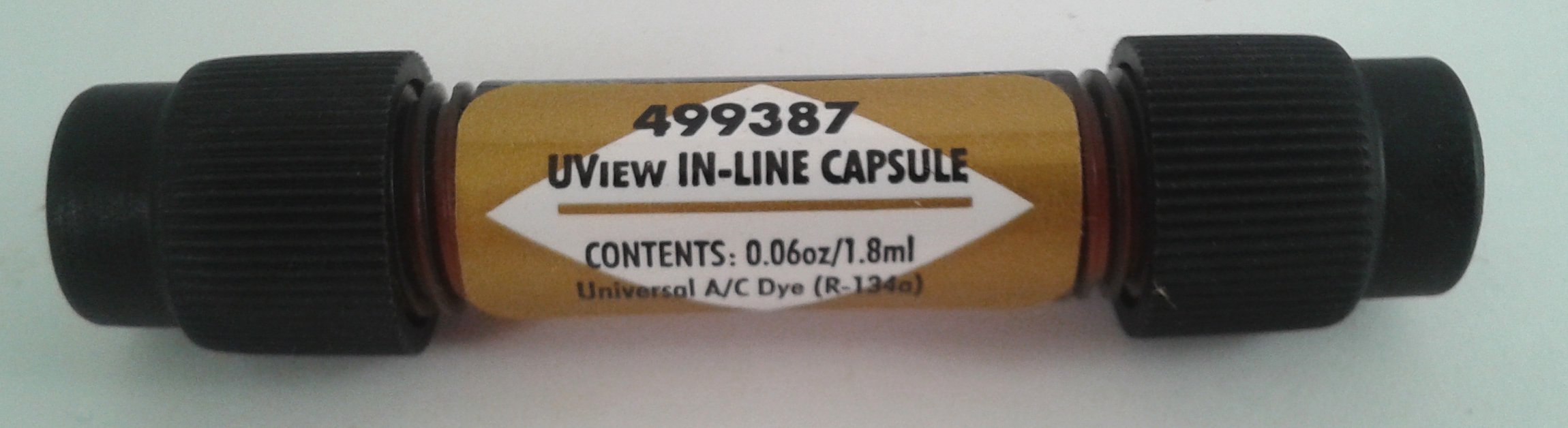 A/C In-line R134a Dye Capsules for Tracer system, 0.06 oz (1.9 ml) cap ...