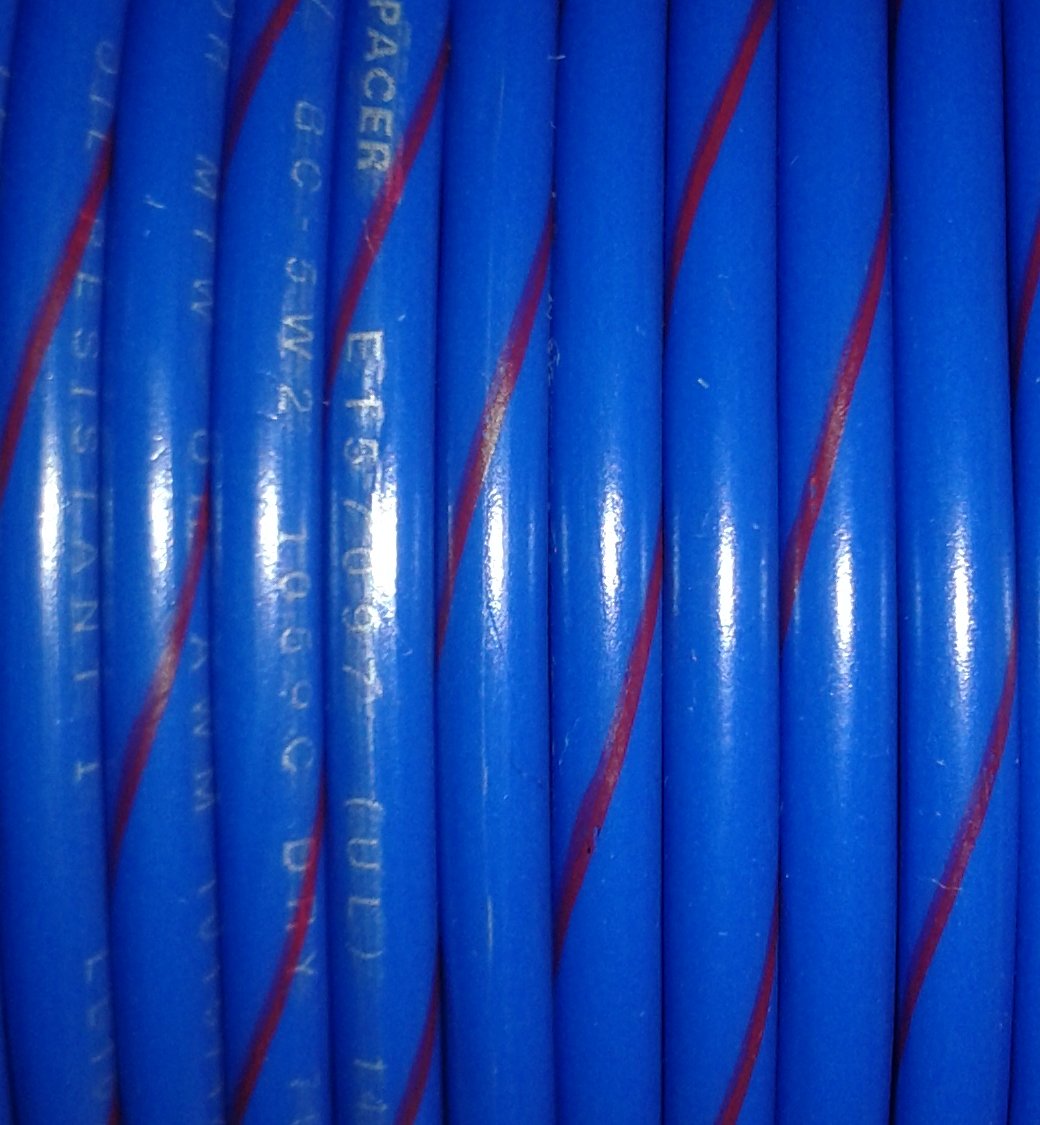 Primary Tracer Marine Tinned Copper 18 Gauge x 100 FT Spool - Blue Wir ...