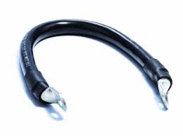 2/0 AWG Top Stud Stackable Battery Cables 15" Black – Sherco-Auto.com