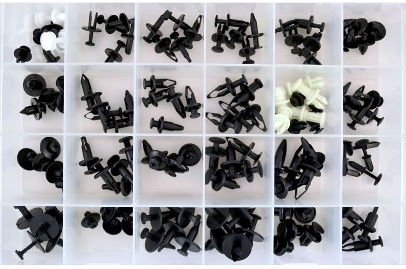 125 Piece Push Type Rivet And Retainer Assortment – Sherco-Auto.com