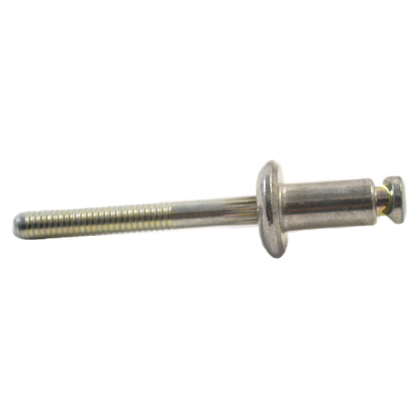 Short Aluminum Window Regulator Peel Rivet, Steel Mandrel 1/4" Hole, R ...