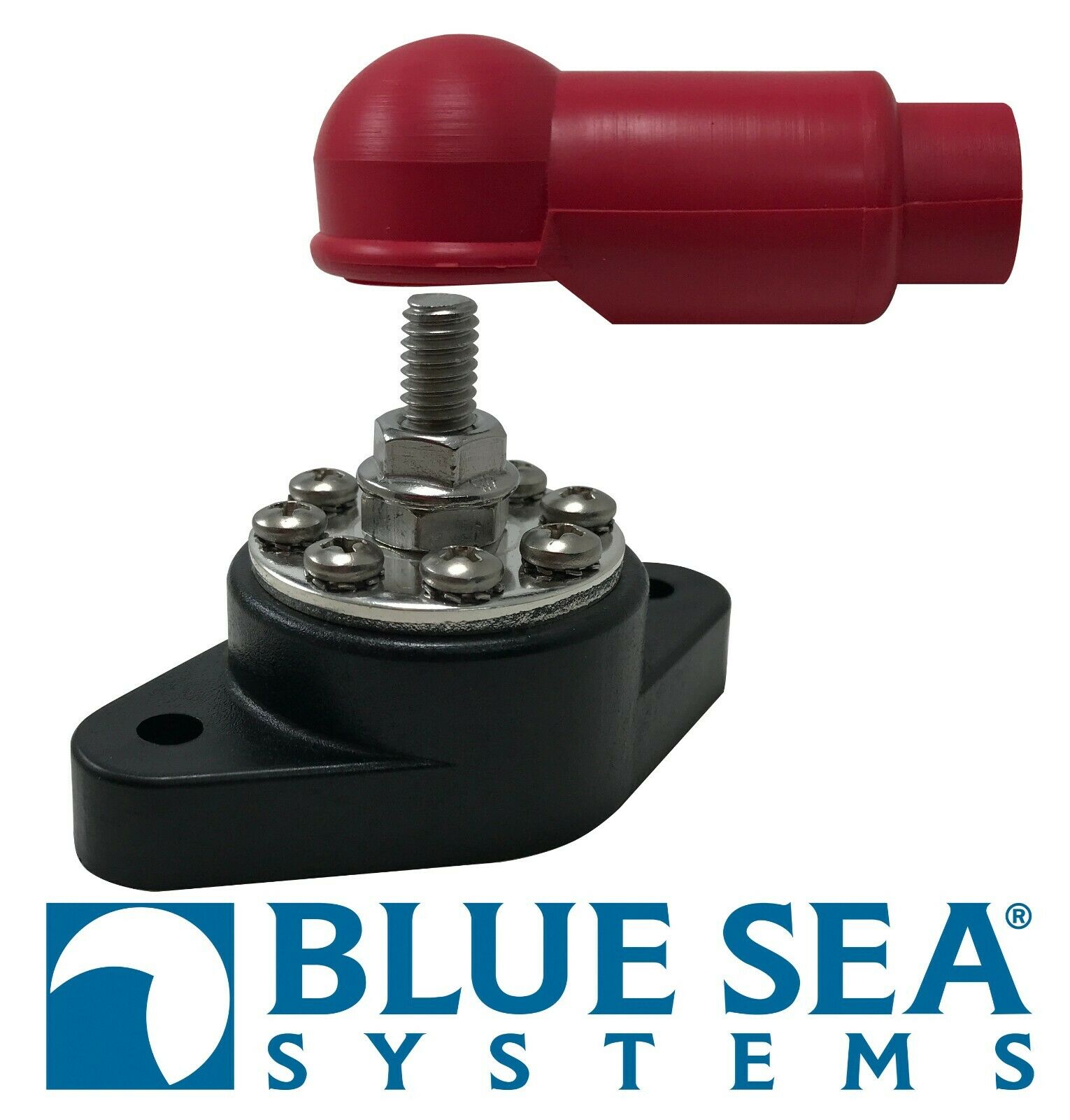 Blue Sea Systems #2102 Marine PowerPost Plus 8 Screw Connector & Insul ...